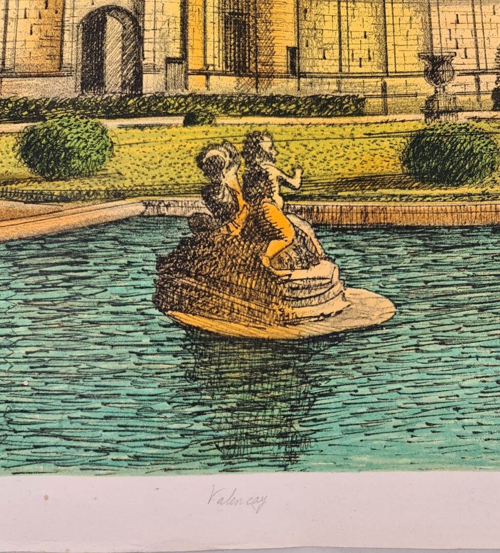 Jean Carzou | Château de Valencay | MutualArt