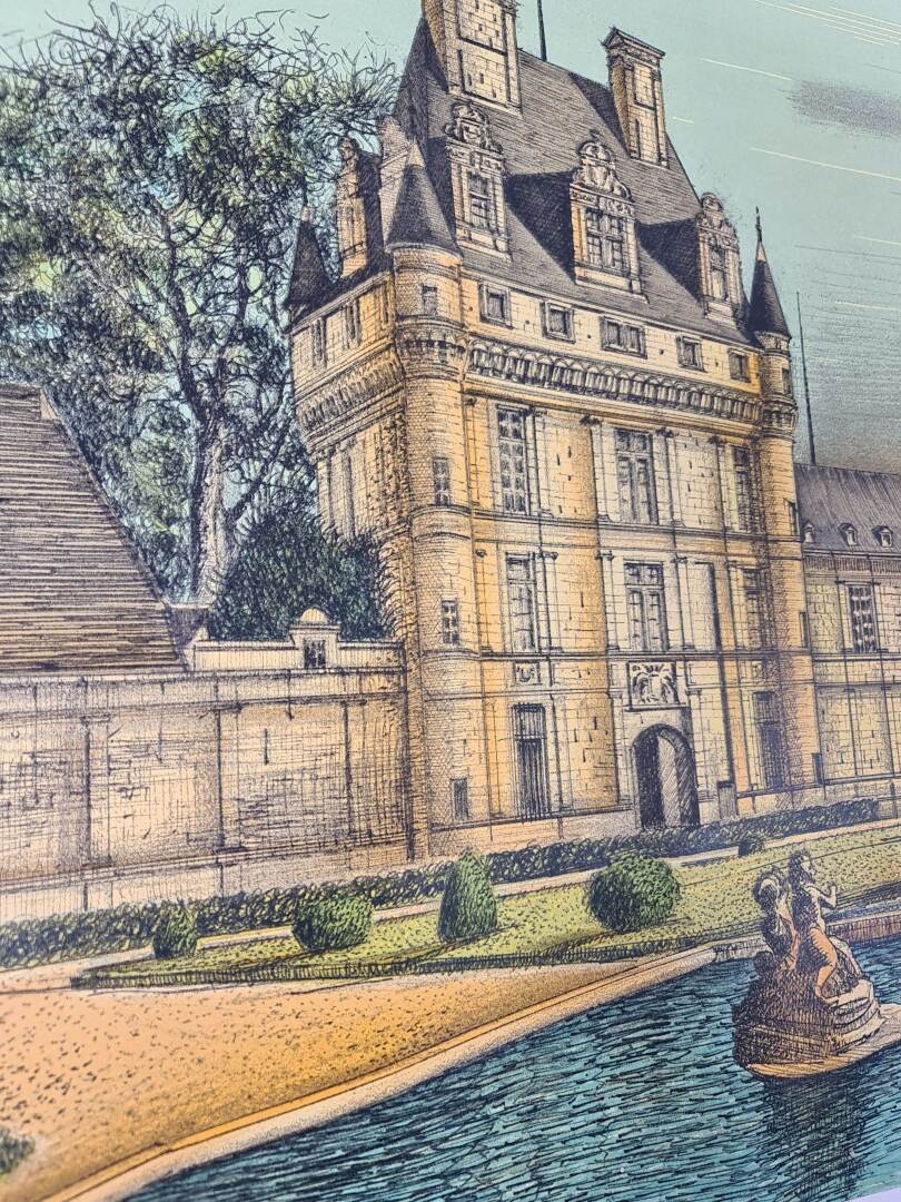 Jean Carzou | Château de Valencay | MutualArt