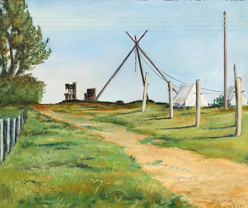 Wilhelm Freddie | Den Röda Soffan (1939) | MutualArt
