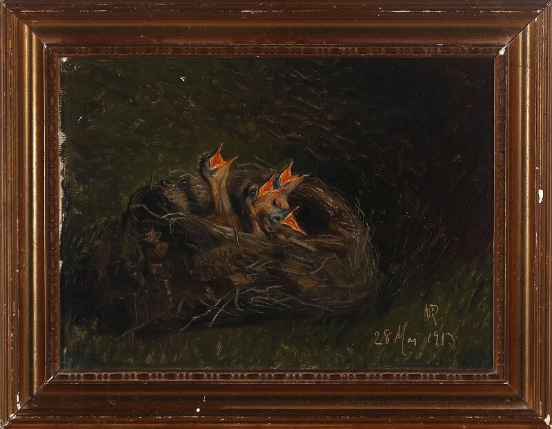 Niels Peter Rasmussen | Birds in a nest | MutualArt
