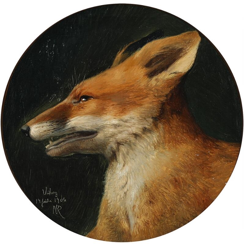 Niels Peter Rasmussen | A fox | MutualArt