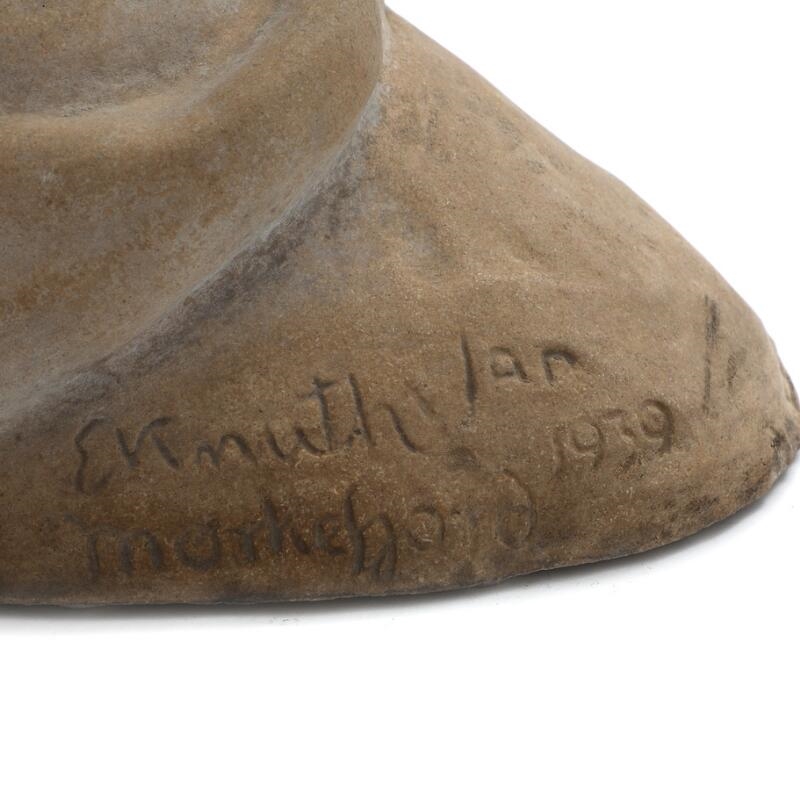 Eigil Knuth | Western Greenlandic portrait bust | MutualArt