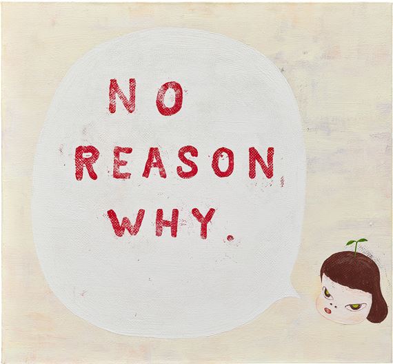 Yoshitomo Nara | No Reason Why (1995) | MutualArt
