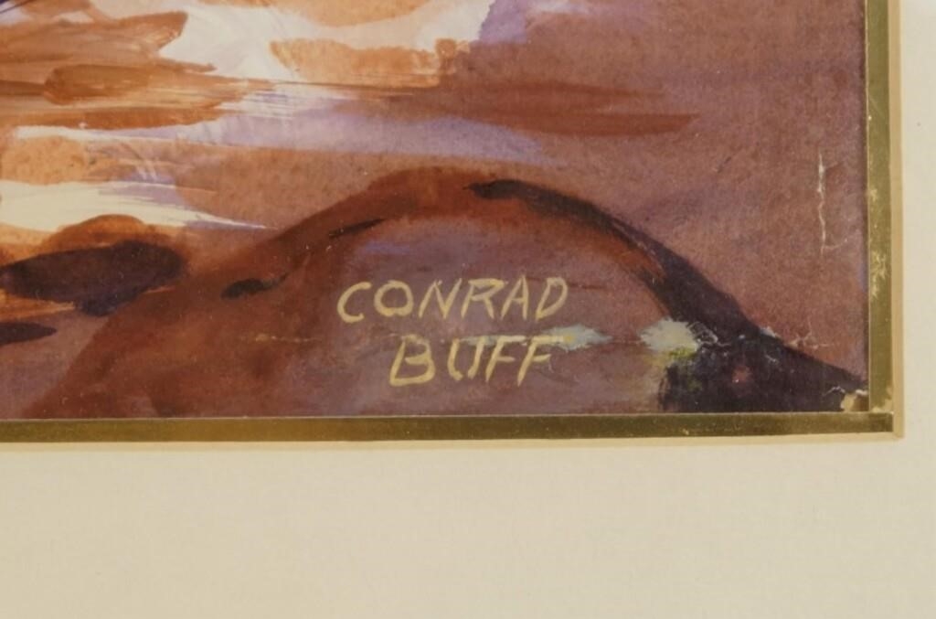 Conrad Buff | Conrad Buff gauche - desert flowers | MutualArt