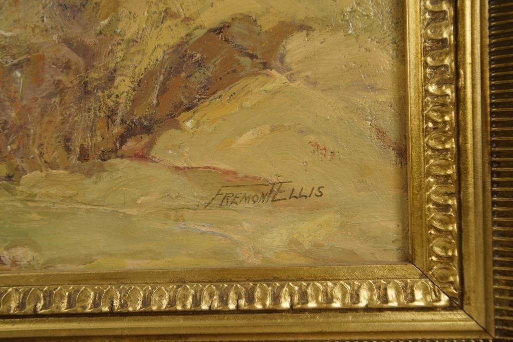 Fremont Ellis | Fremont Ellis desert landscape O/C | MutualArt