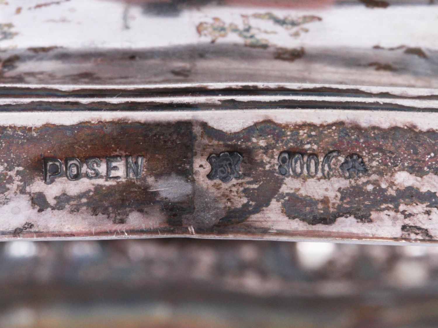 Lazarus Posen | PAI OF GERMAN SILVER CANDELABRA BY LAZARUS POSEN WITWE ...