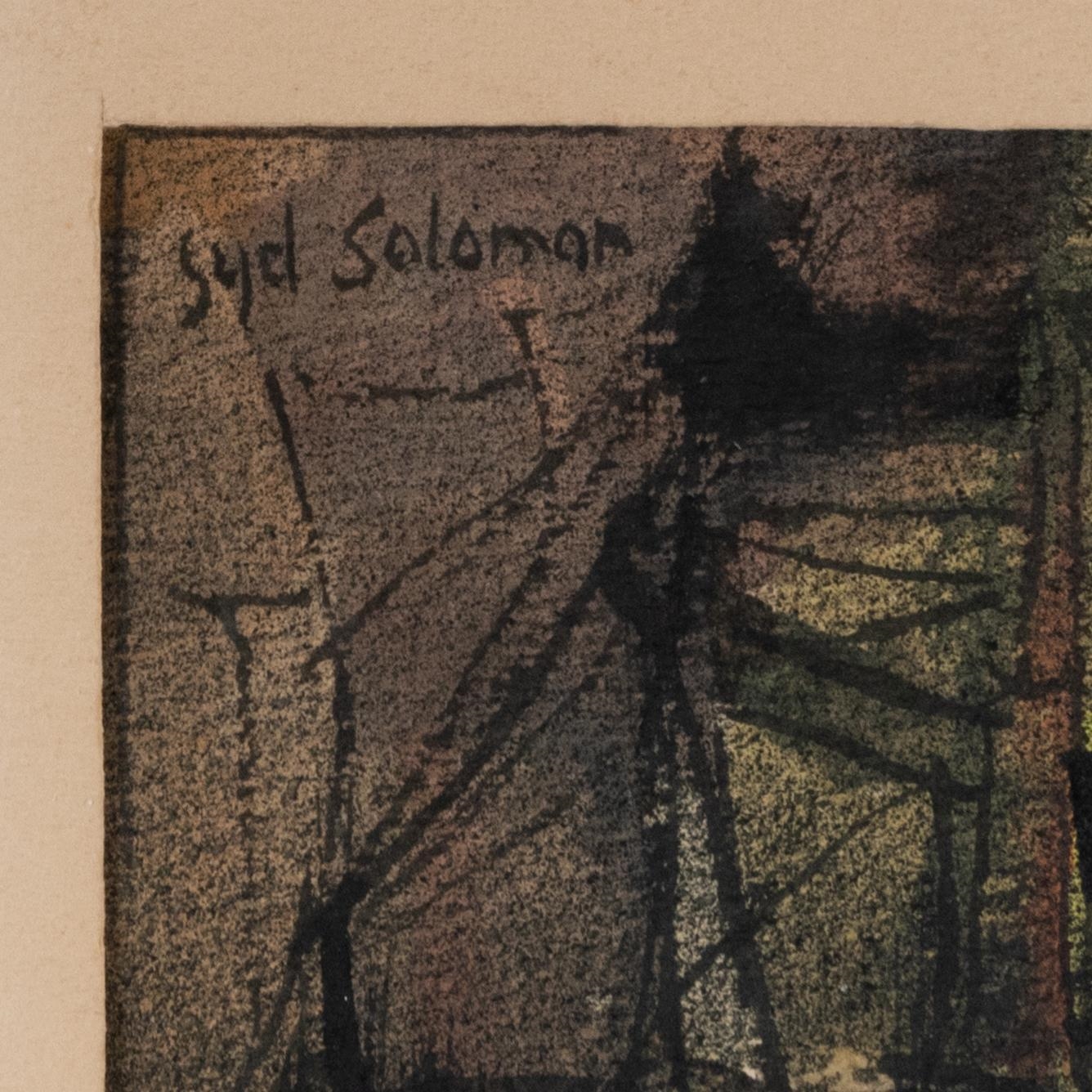 Syd Solomon | Bridgescape (1963) | MutualArt