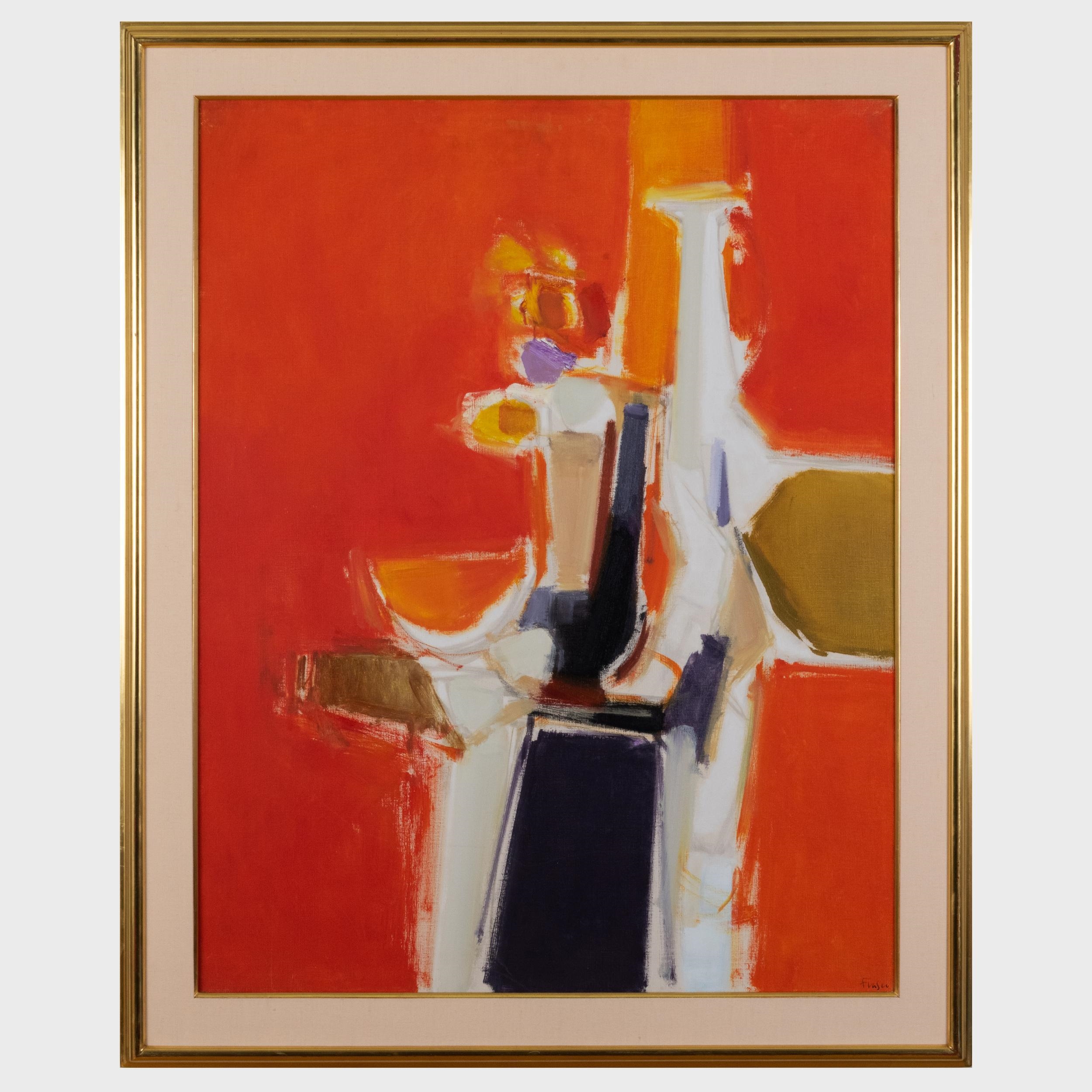 Donald Hamilton Fraser | Still Life with Flowers (1957) | MutualArt