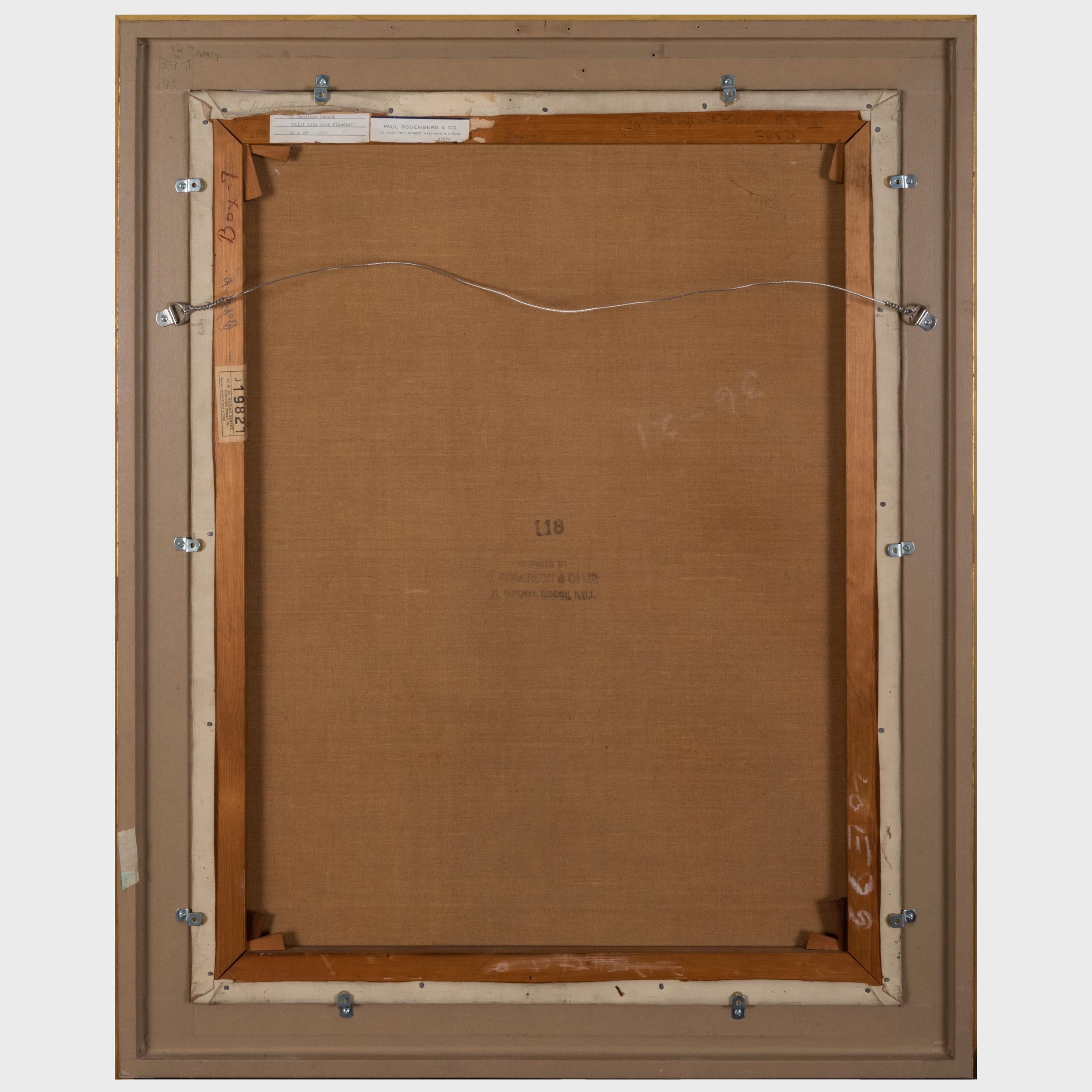 Donald Hamilton Fraser | Still Life with Flowers (1957) | MutualArt