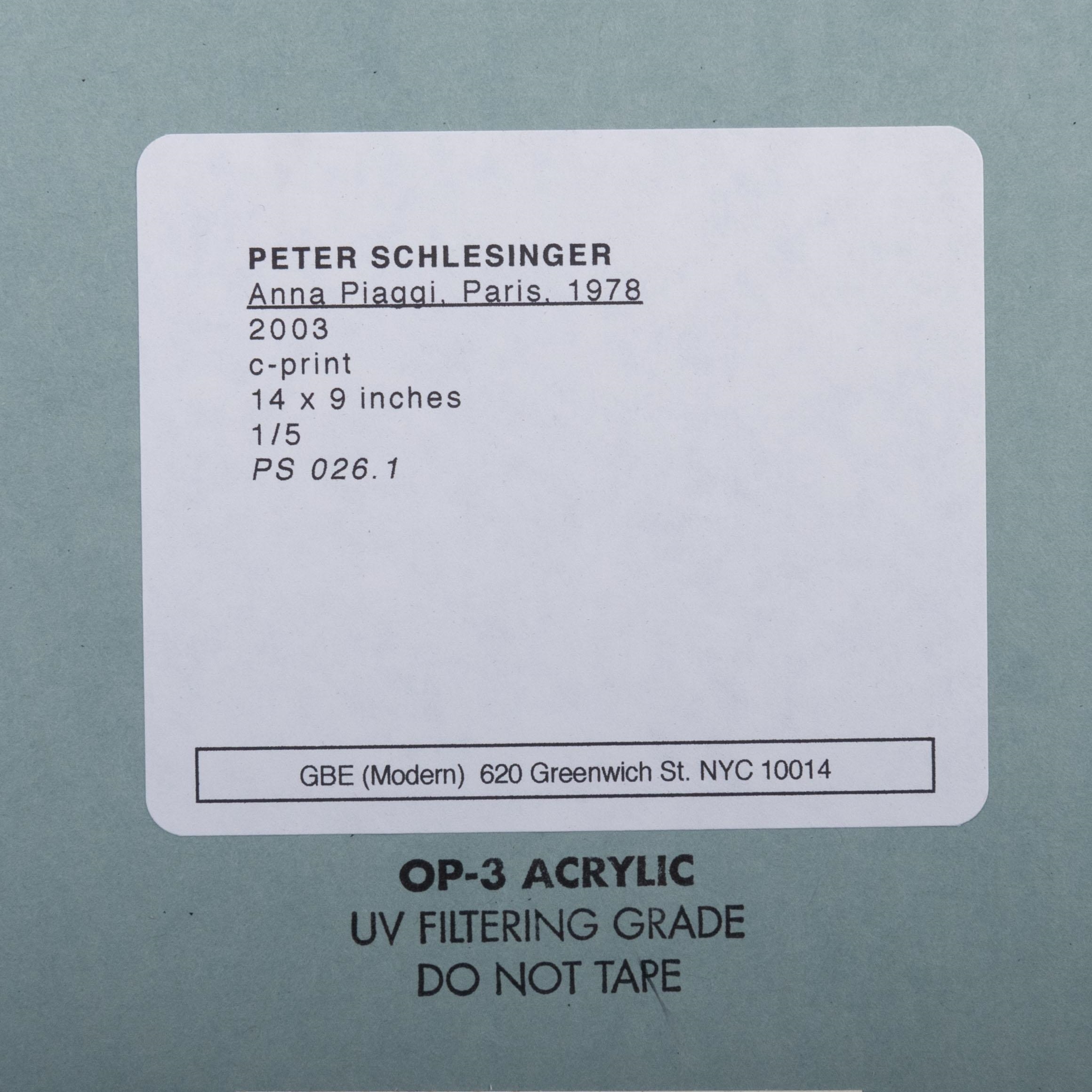 Peter Schlesinger | Anna Piaggi, Paris ; and Maureen, Dowager ...