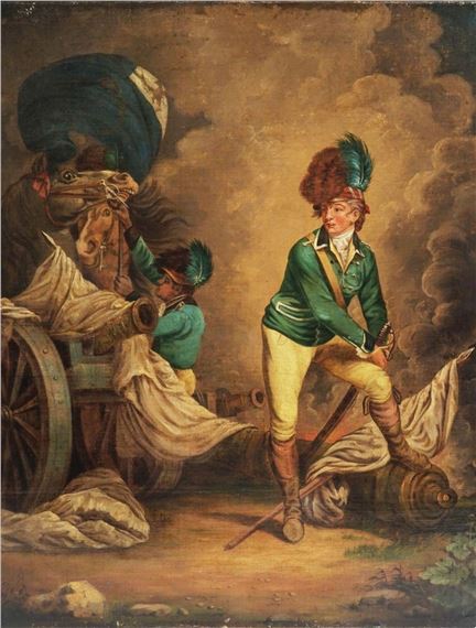 Sir Joshua Reynolds | A BANASTRE TARLETON OIL PAINTING AFTER JOSHUA ...