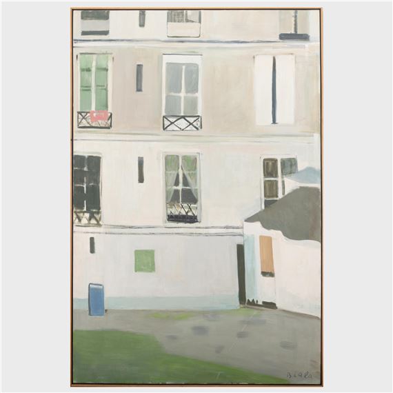Janice Biala | Paris Courtyard (1982) | MutualArt
