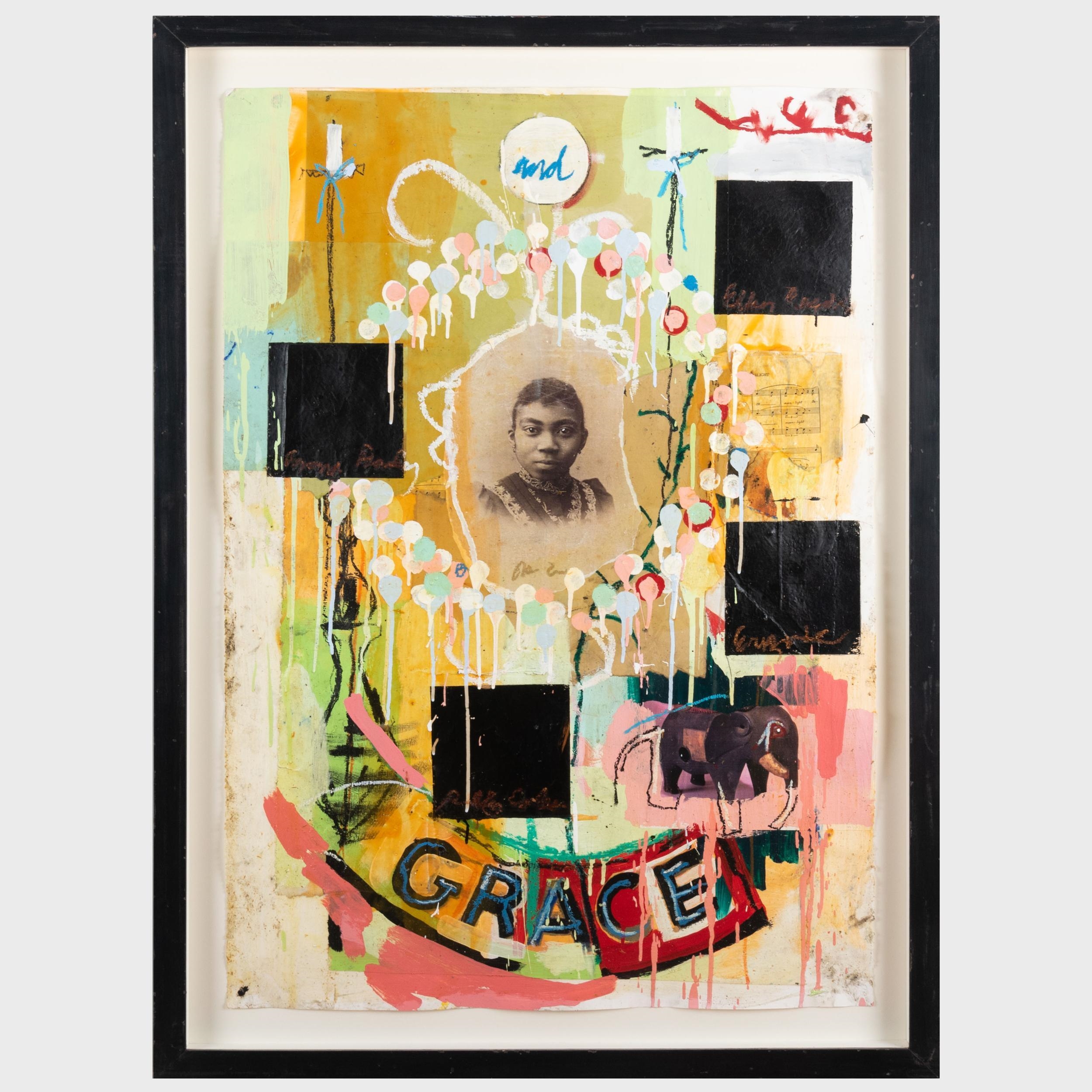 Radcliffe Bailey | Grace (1995) | MutualArt