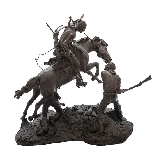 Rusty Phelps | Battle on Horseback (1975) | MutualArt