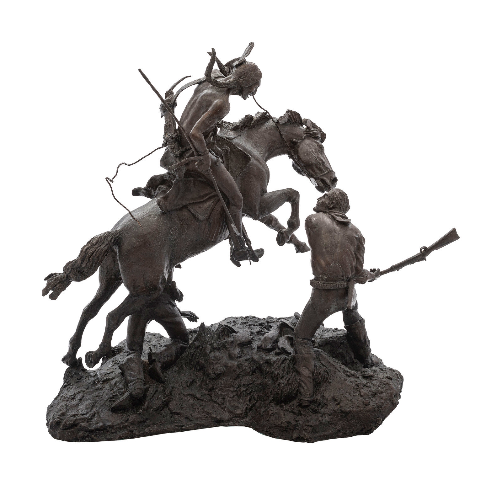 Rusty Phelps | Battle on Horseback (1975) | MutualArt