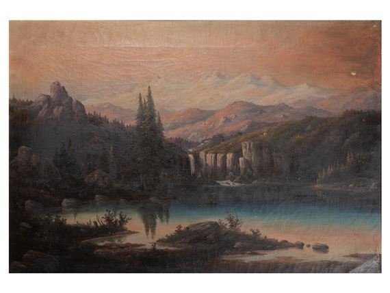 Edward Beyer | Landscape with Lake (1853) | MutualArt