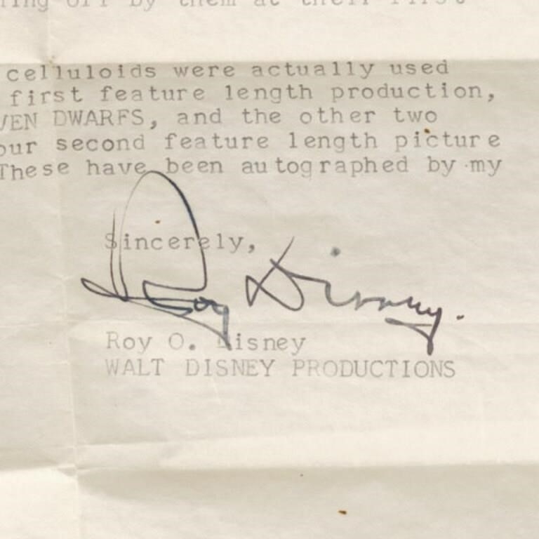 Walt Disney | IMPORTANT DISNEY CELLULOID | MutualArt