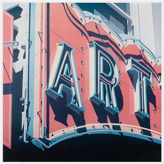 Robert Cottingham | Art (1973) | MutualArt