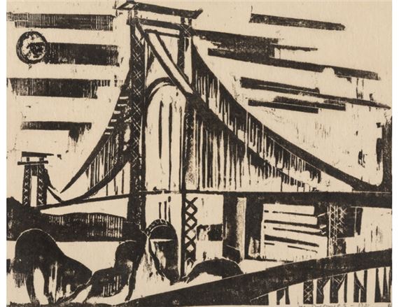 Werner Drewes | George Washington Bridge | MutualArt