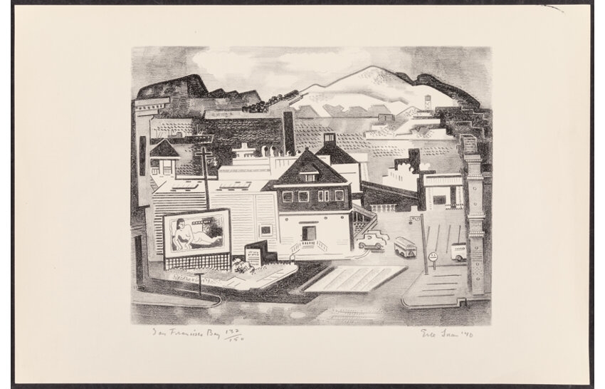 Erle Loran | San Francisco Bay (1940) | MutualArt