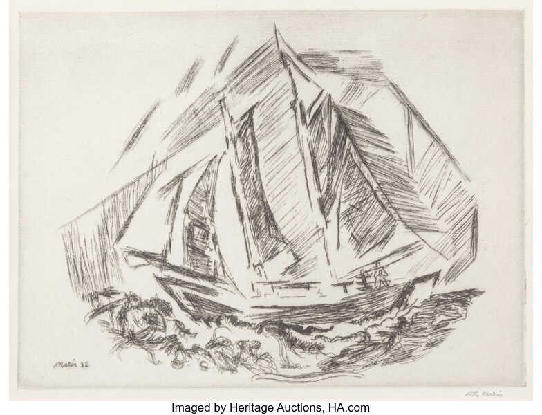 John Marin | Sailboat | MutualArt