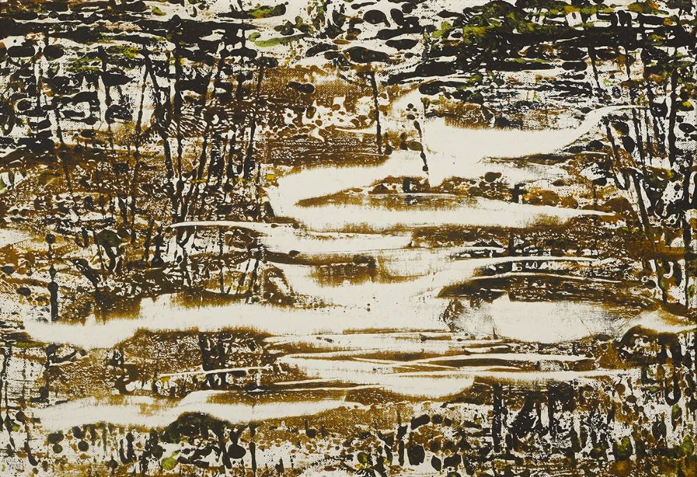 Anne Yeats | RIVER AND SNOW | MutualArt