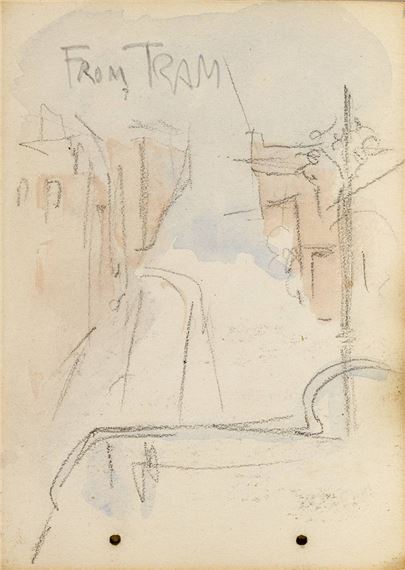 Jack B. Yeats | FROM TRAM, 1899 (1899) | MutualArt