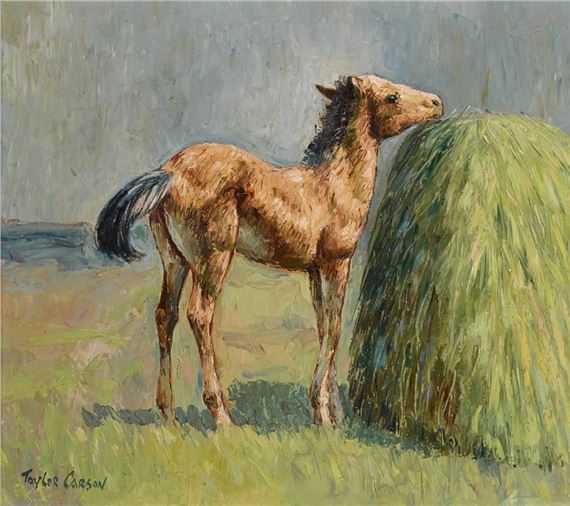 Robert Taylor Carson | THE MARE FOAL, 1976 (1976) | MutualArt