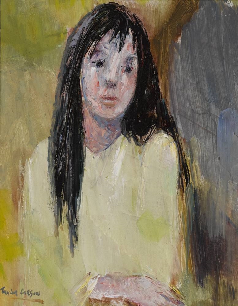 Robert Taylor Carson | GIRL ON THE BALCONY, 1976 (1976) | MutualArt