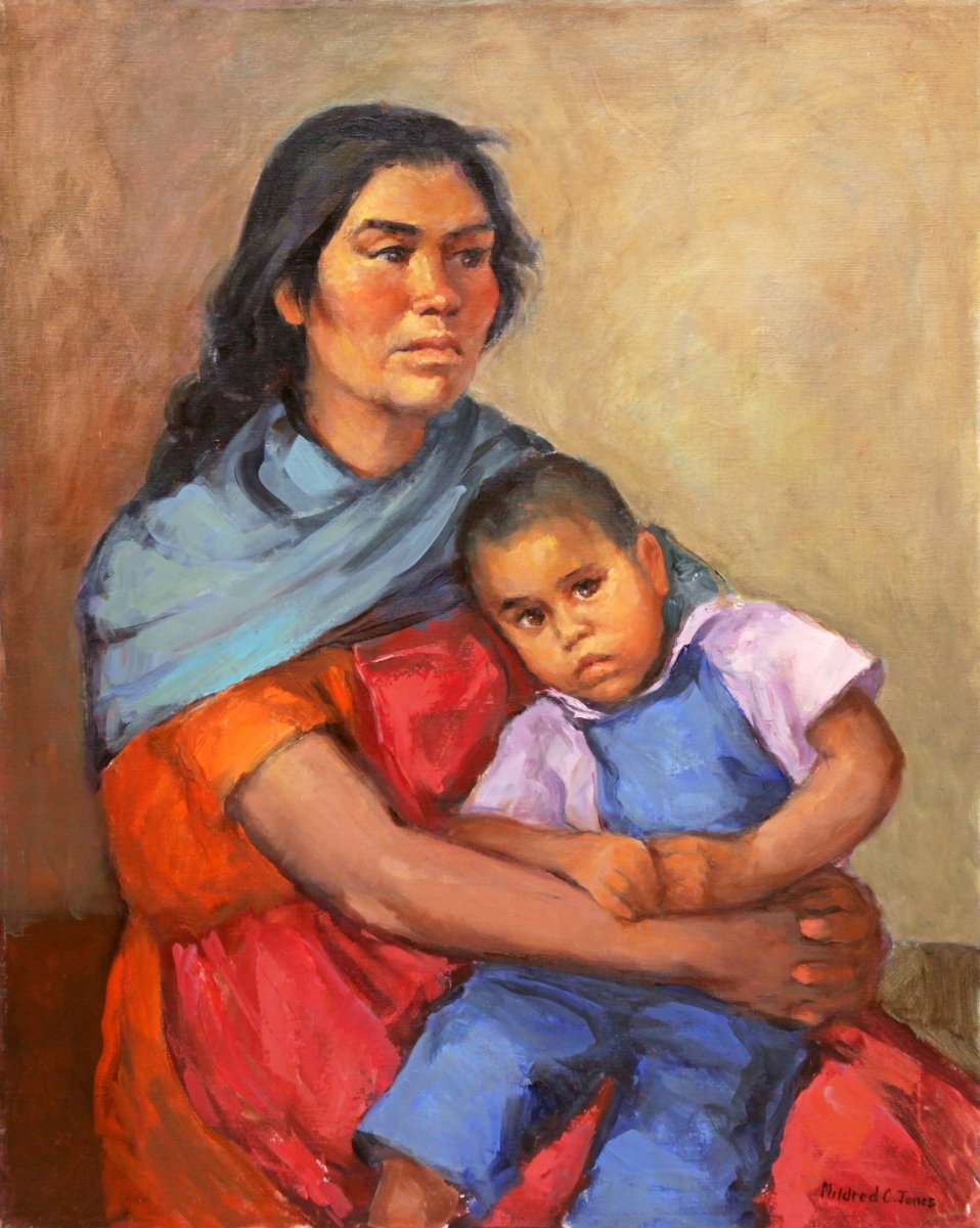 Mildred Jones | Mother and Child | MutualArt