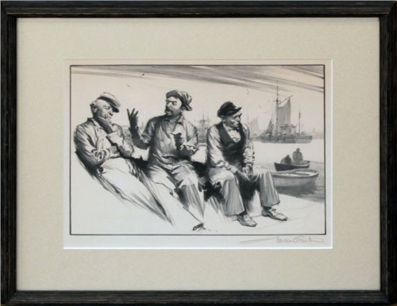 Gordon Grant | Dockside Politics | MutualArt