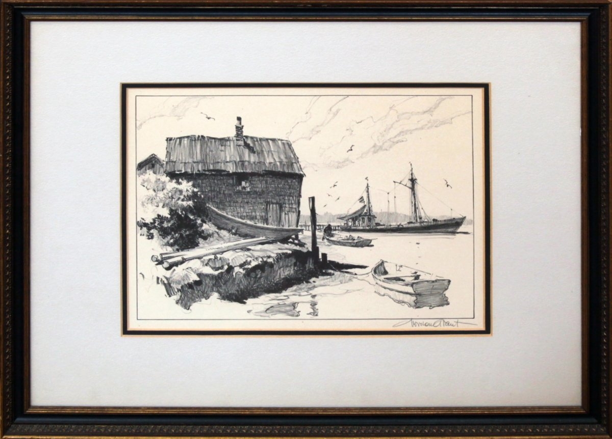 Gordon Grant | Fish Shack | MutualArt