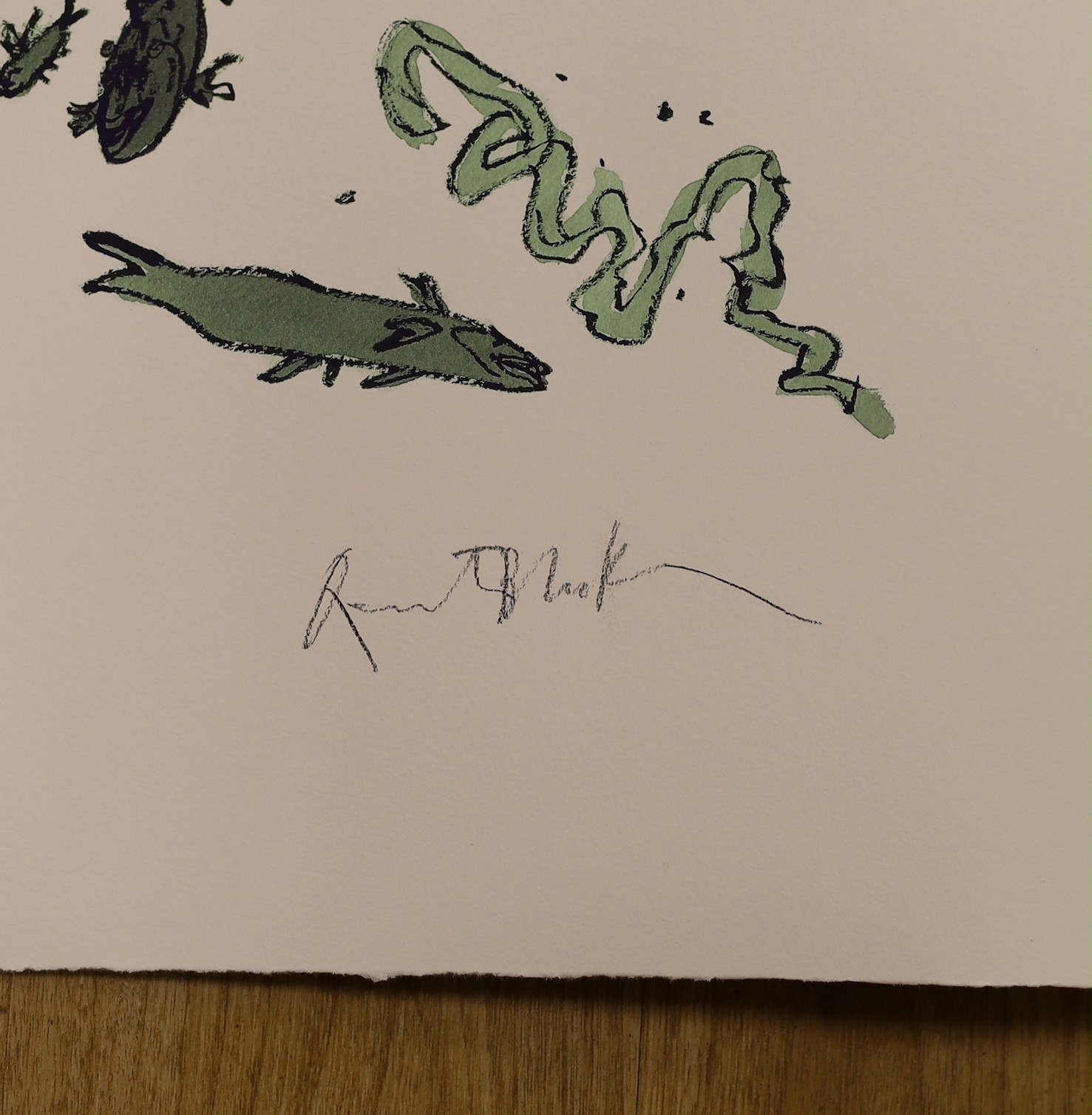 Quentin Blake | Life Under Water | MutualArt