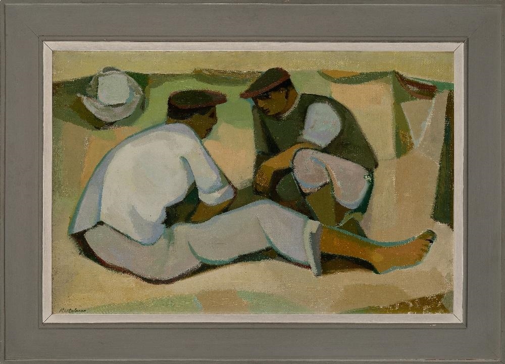 Morris Kestelman | Blanes Fishermen (1989) | MutualArt