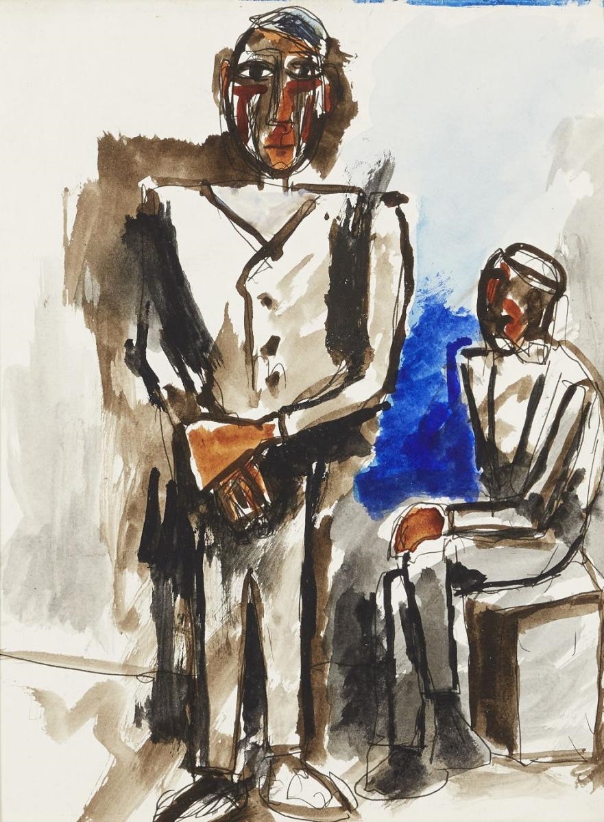 Josef Herman | Miners | MutualArt