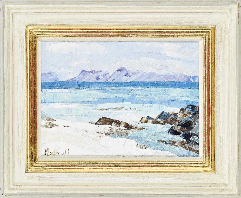 Frances Macdonald | Eigg and Rhum from Arisaig | MutualArt