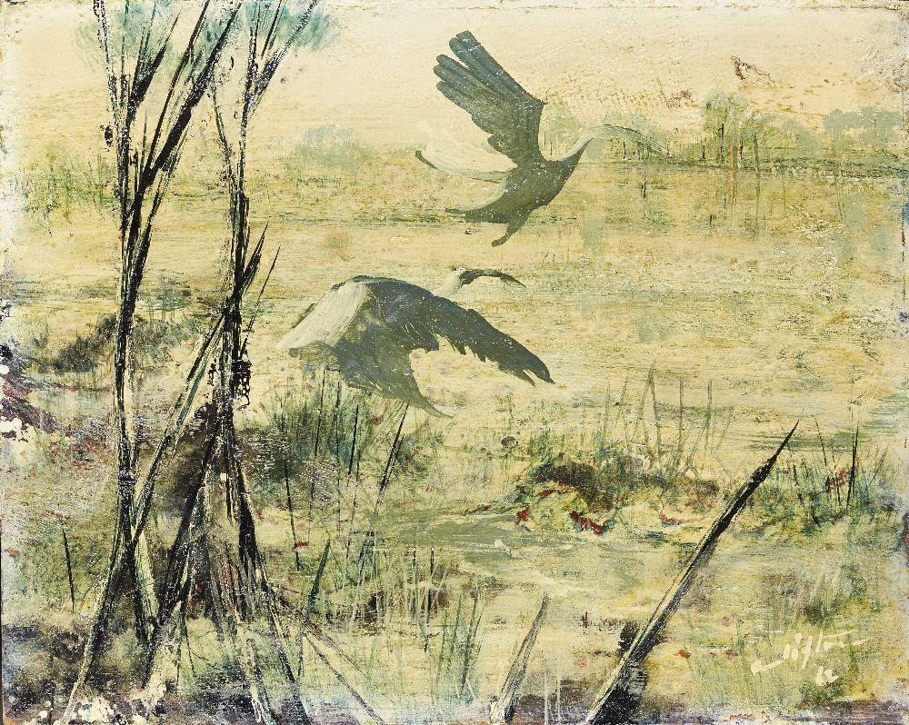 Clifton Pugh | Birds in flight (1962) | MutualArt
