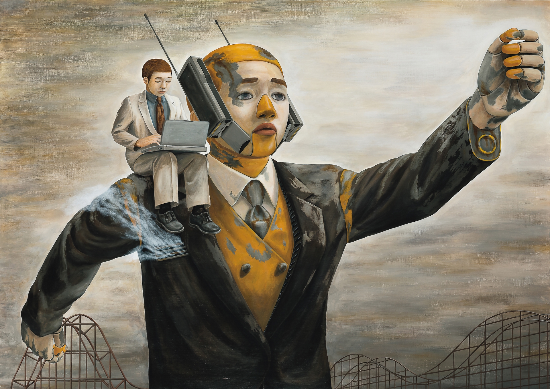Tetsuya Ishida | Mobile-Phone Robot and Laptop-Computer Boy (1996 ...