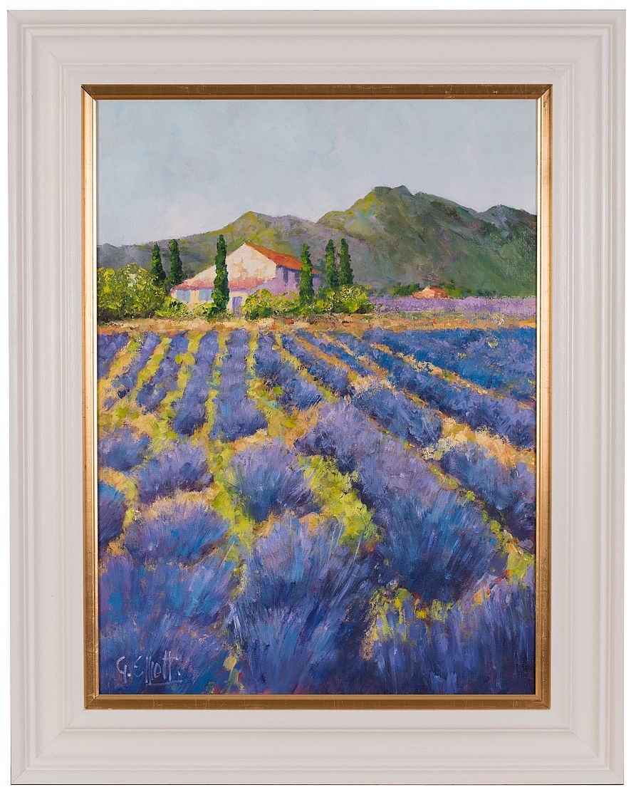 Graham Elliott | LAVENDER FIELDS OF PROVENCE | MutualArt