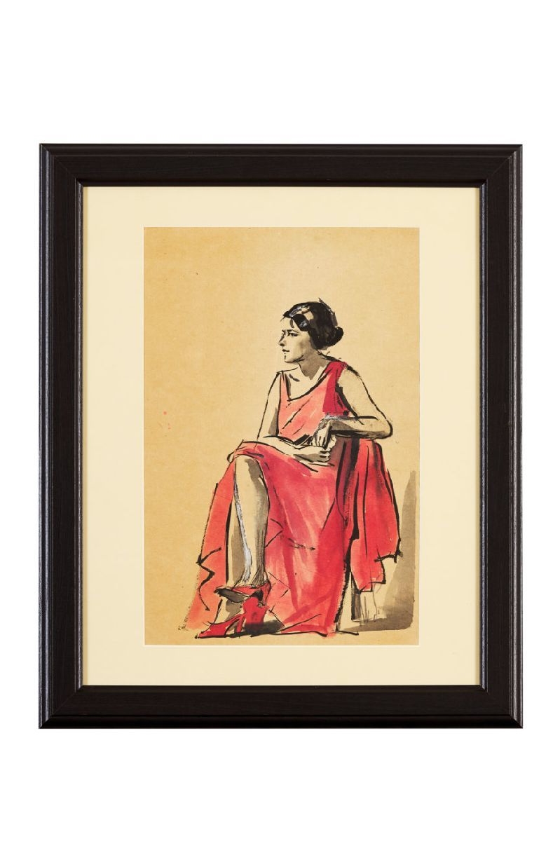 Max Schurmann | Portrét manželky Marthy (1920) | MutualArt