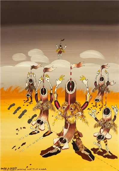 Karol Baron | Táto háveď zasraná, cvičí tu už od rána (1980) | MutualArt