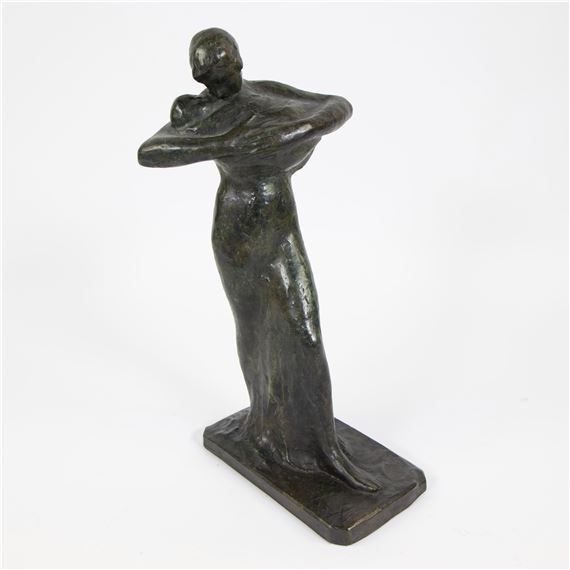 George Minne | Brons Mère et Enfant (1866) | MutualArt