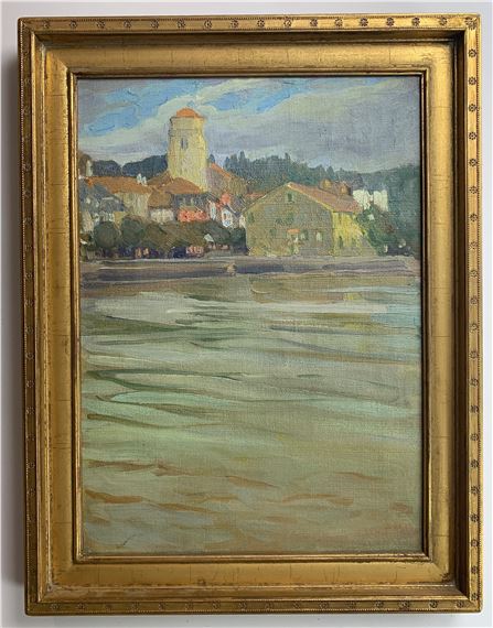 Margaret Jordan Patterson | Red Roofed Village | MutualArt