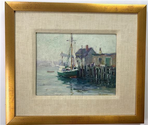 Junius Allen | Grey Harbor (1934) | MutualArt