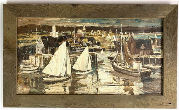 Charles Gordon Marston | Harbor | MutualArt