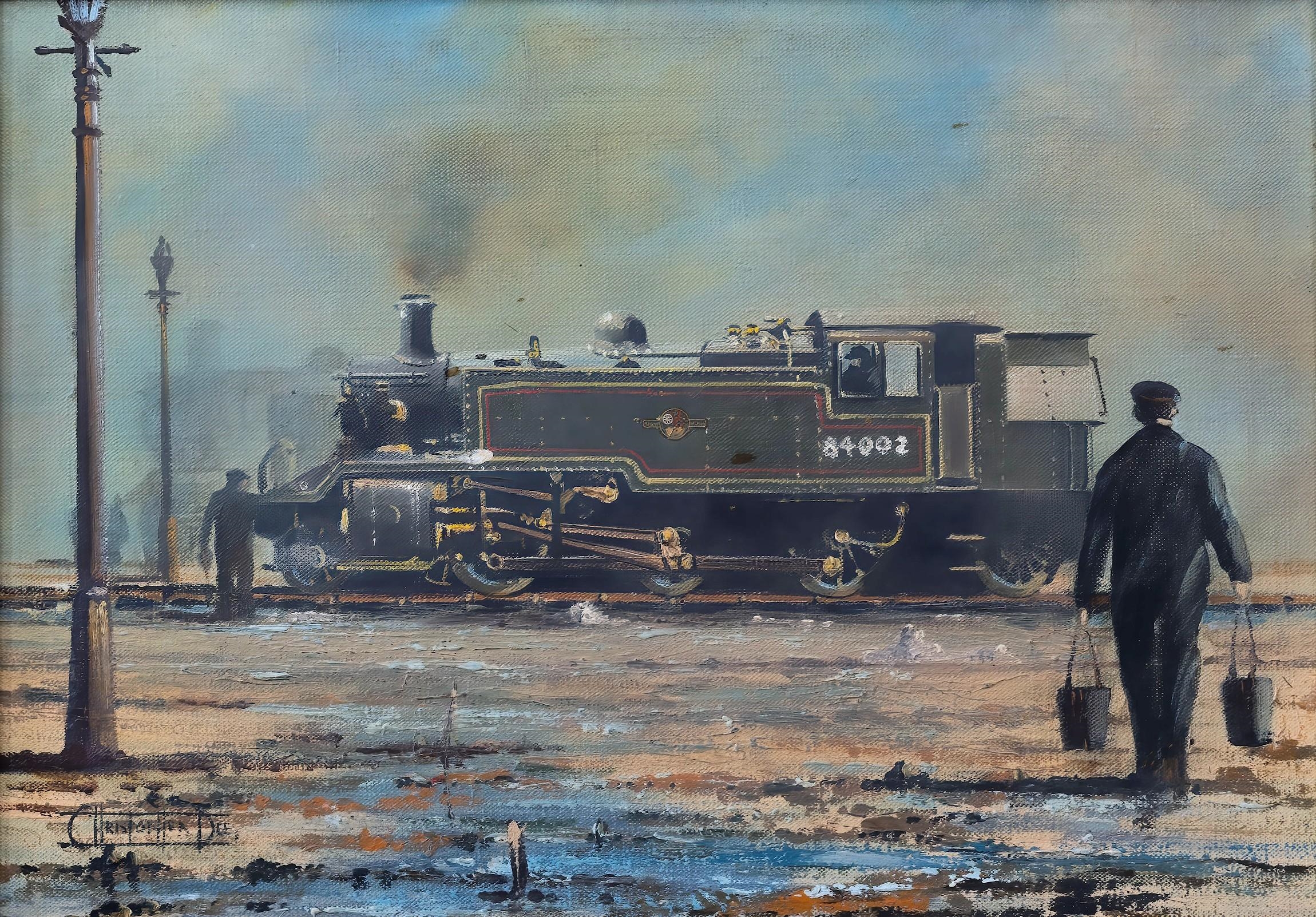 Christopher Dee | 2MT Class 2-6-2T Steam Locomotive 84002 | MutualArt