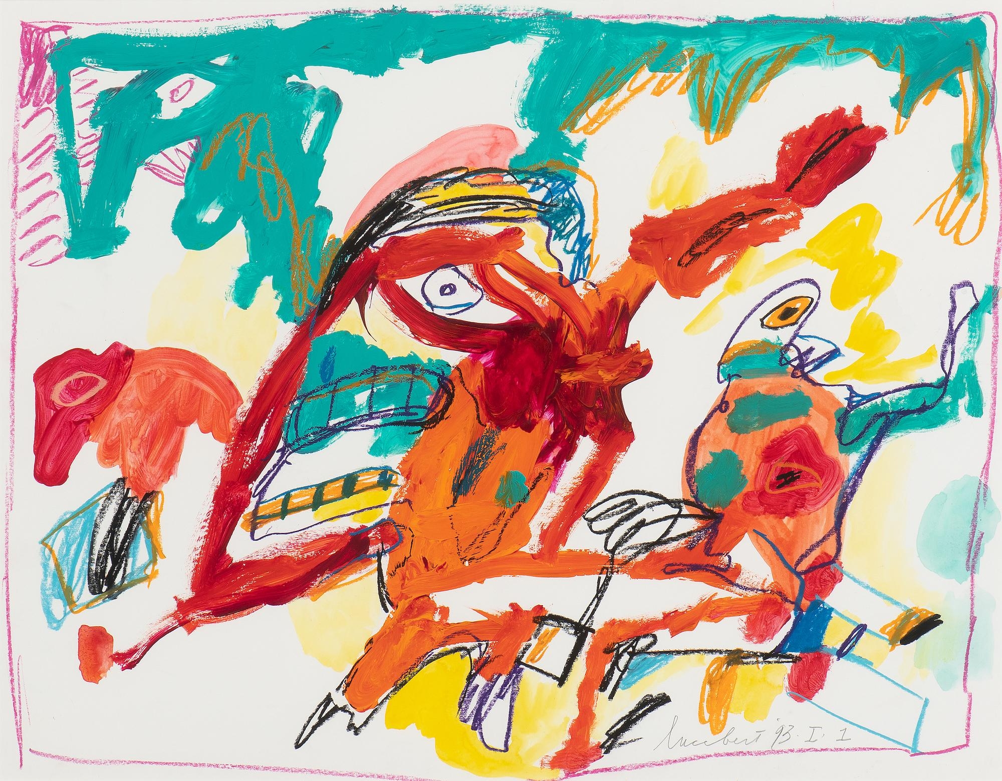 Lucebert | Untitled (1989) | MutualArt