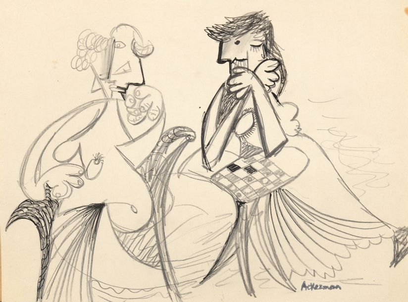 Paul Ackermann | Eleven drawings | MutualArt