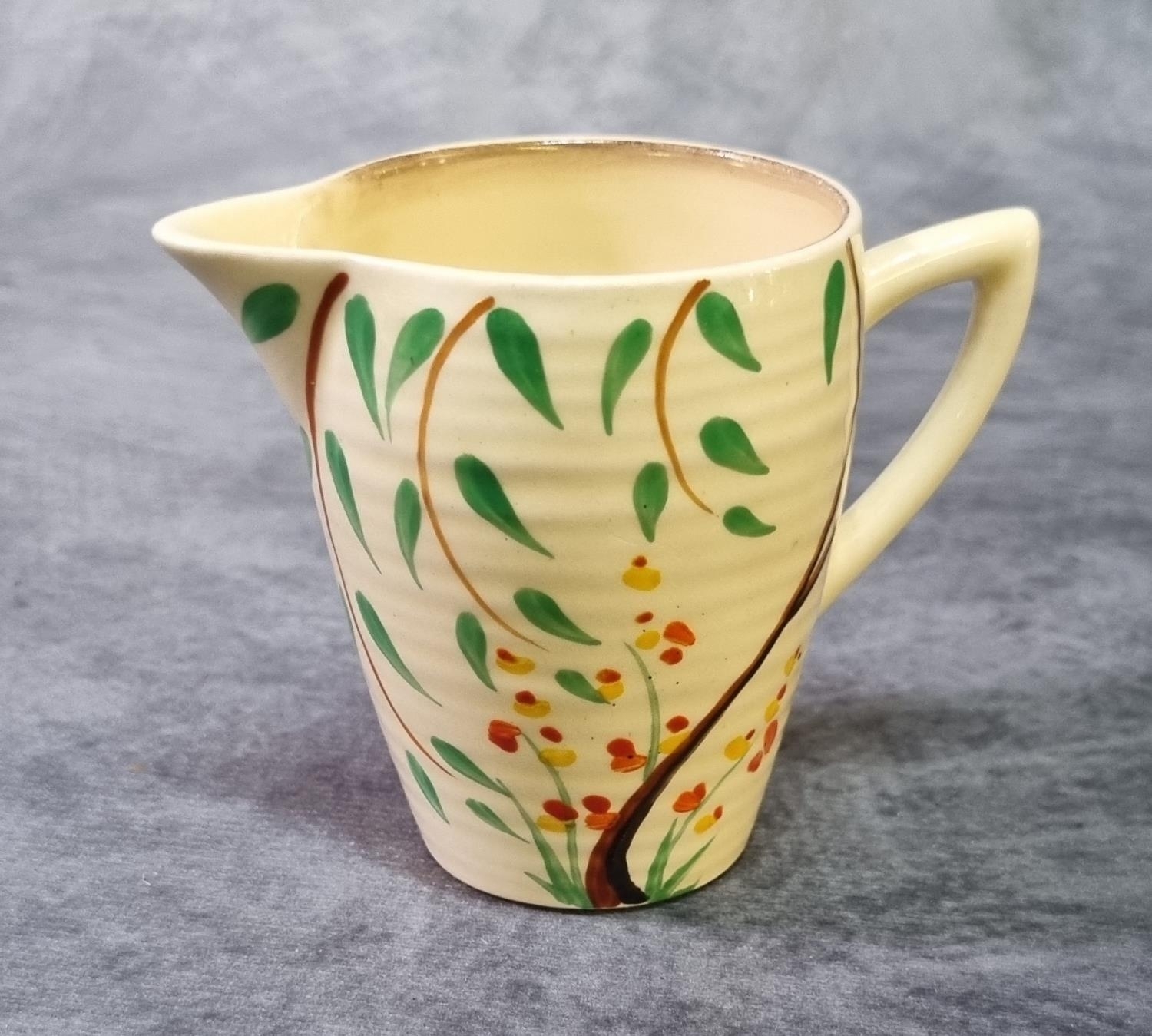 Clarice Cliff | Clarice Cliff Lynton milk jug in the dry days pattern ...