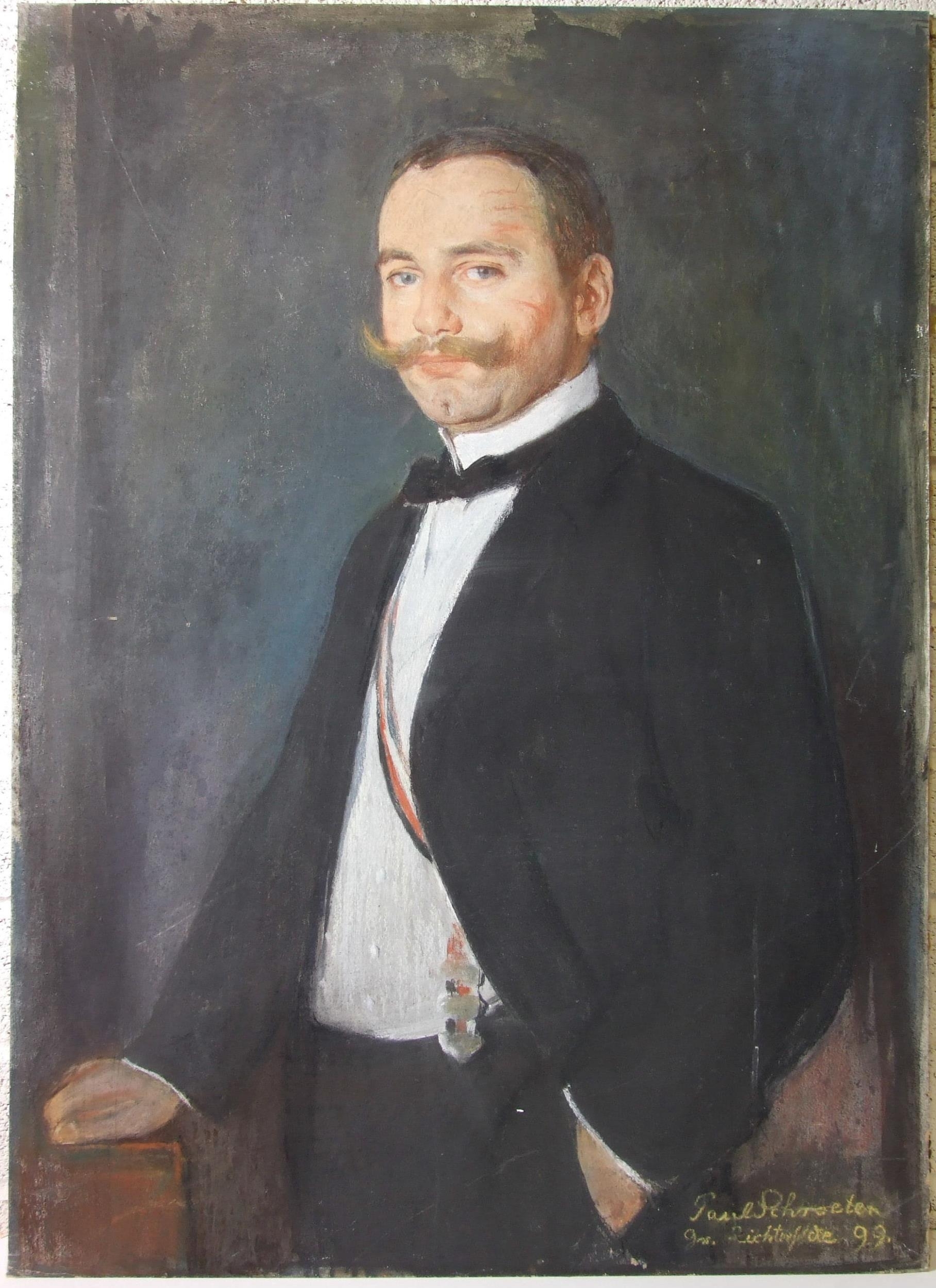 Paul Schröter | PORTRAIT OF WALTER FRITZ RAEKE | MutualArt